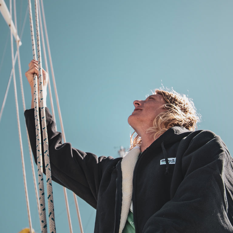 Buy Surf Hoodie with Waterproof Breathable Fuzzy Design - Surf-fur